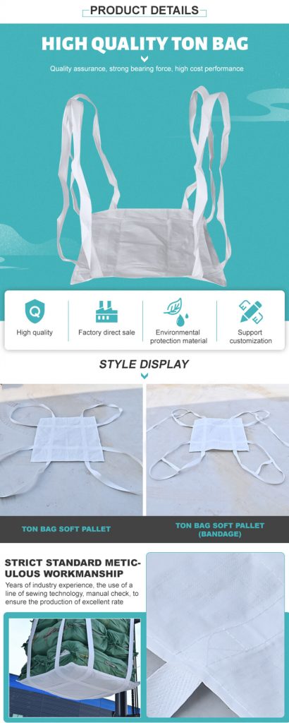 PP Sling Bag With Body Fabric More Safety For 50Kg Woven Bags